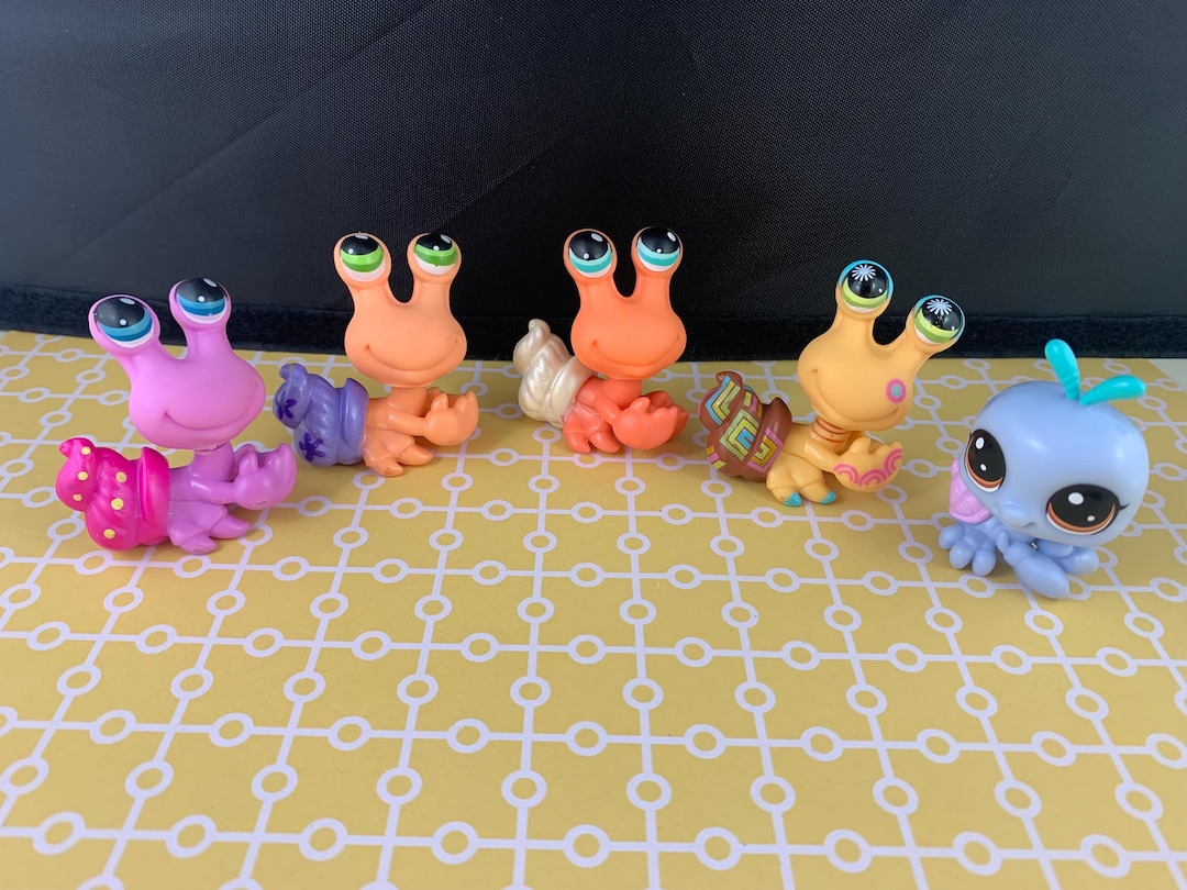 Catch the Wave! LPS Hermit Crabs! Authentic Hasbro Littlest Pet Shop ...