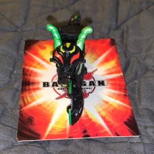 BAKUGAN Battle Combo Set Ramdol 910g & Mega Blaster Battle Gear Darkus ...