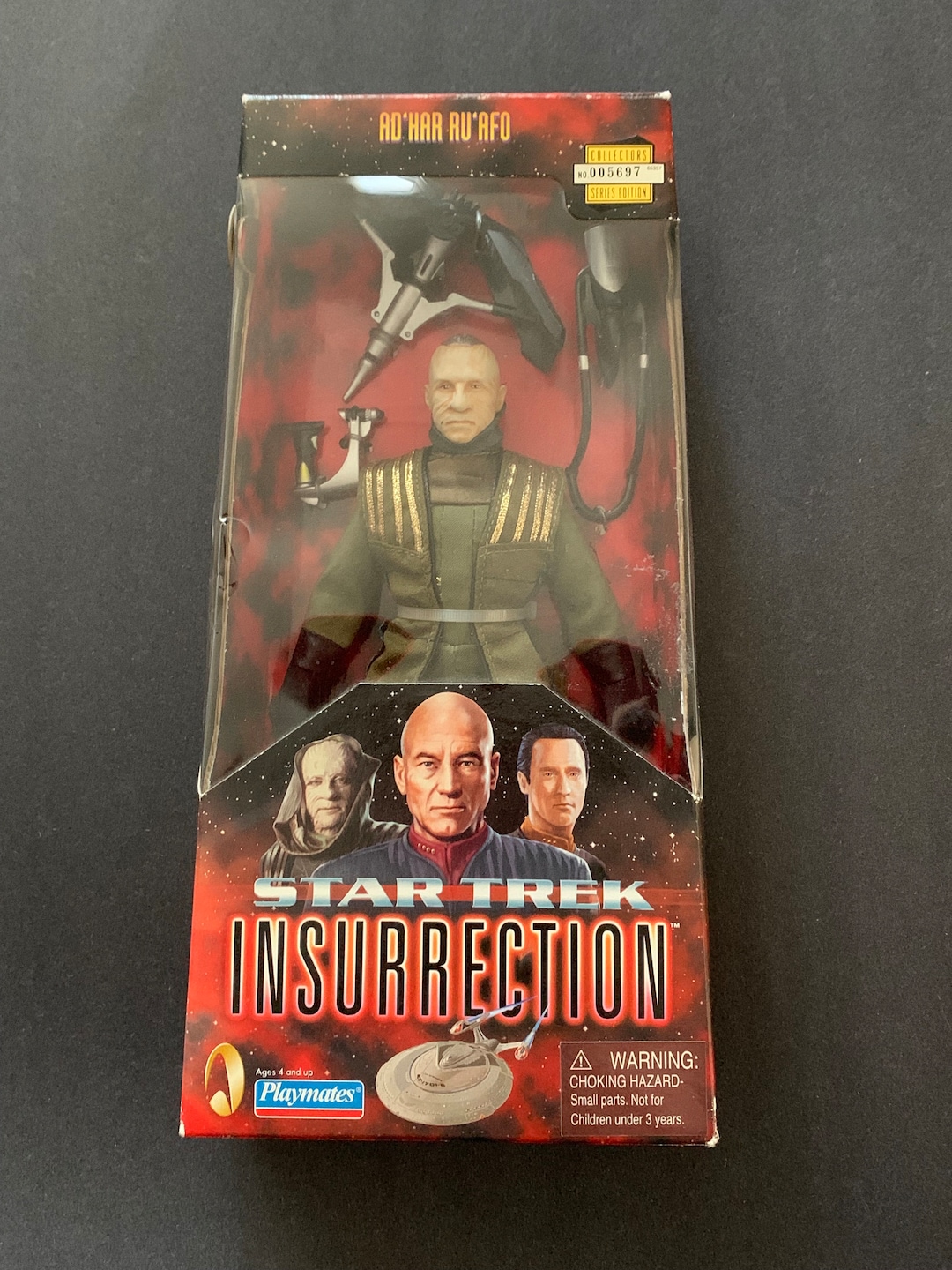 NOS - Ad'har Ru'afo Action Figure Star Trek Insurrection #005697 BNIB ...