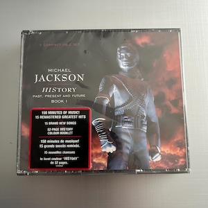 Vintage 1995 Michael Jackson - History Past Present and Future CD With ...