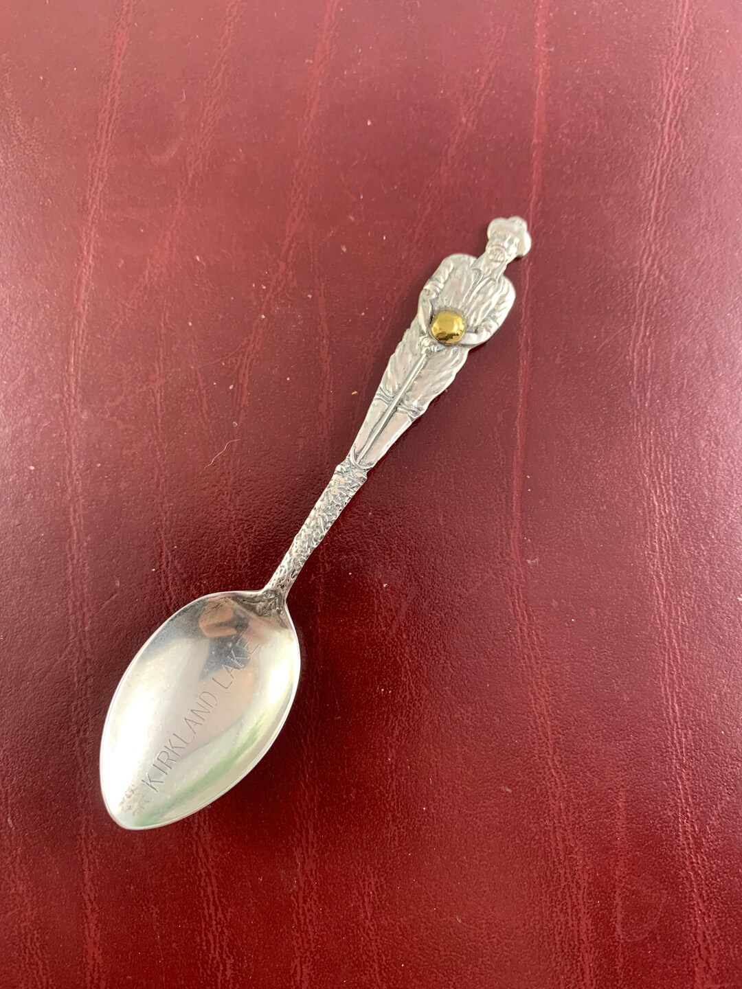 Antique Kirkland Lake Miner Sterling Silver Spoon by Bmco. Made in ...