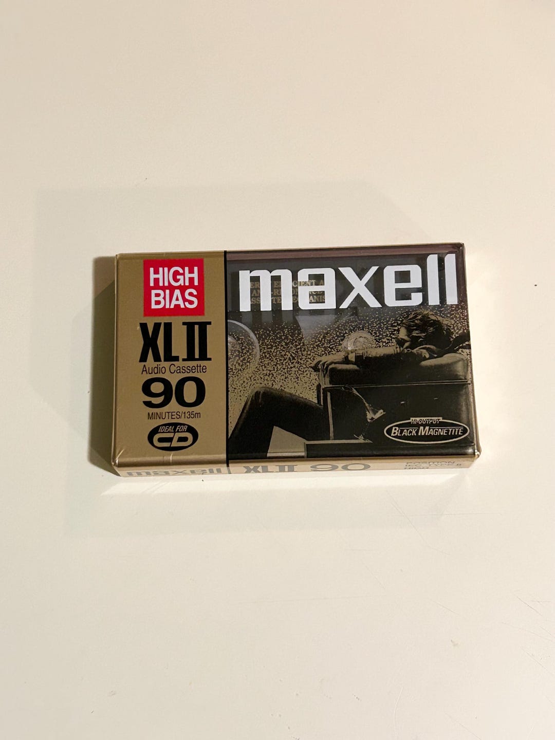 Maxell XL II High Bias Type II Cassette Tapes 90 Minute Black Magnetite ...