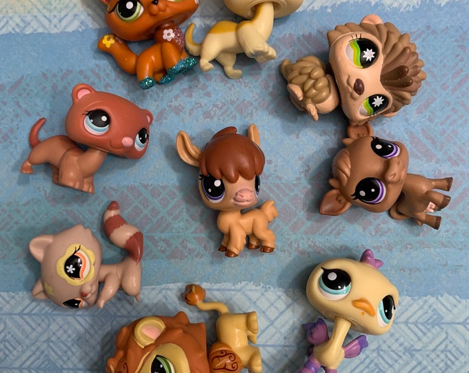Authentic LPS Animals - You Choose - Llama, Cow, Ferret, Lion, Ostrich ...