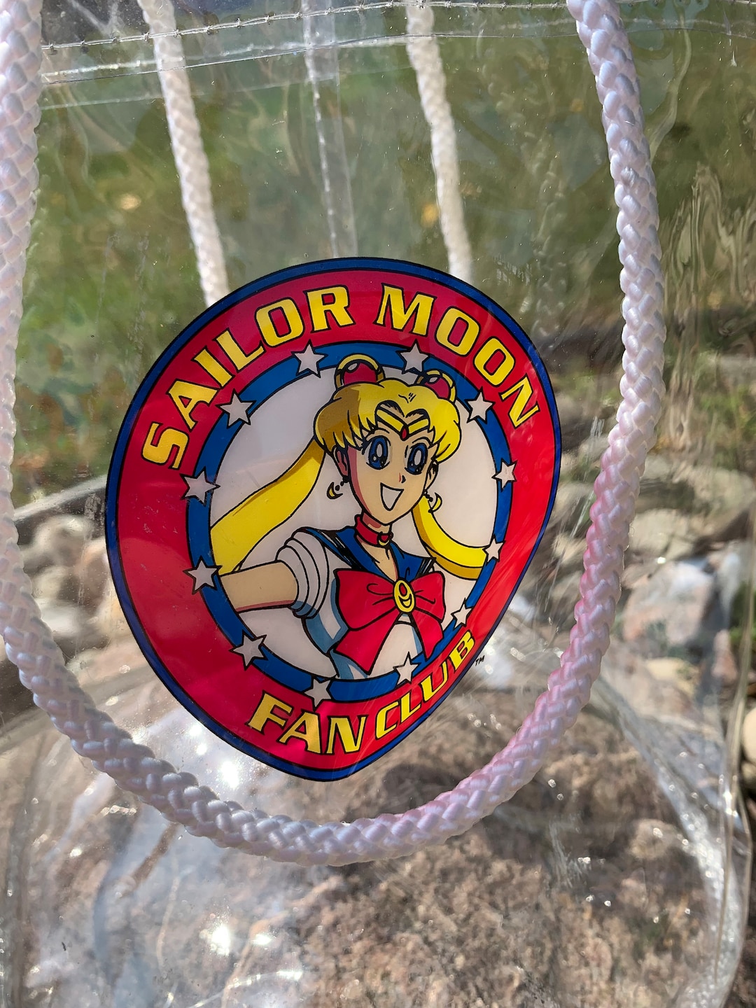 Vintage Sailor Moon Official Fan Club Merchandise - Clear Sailor Moon ...