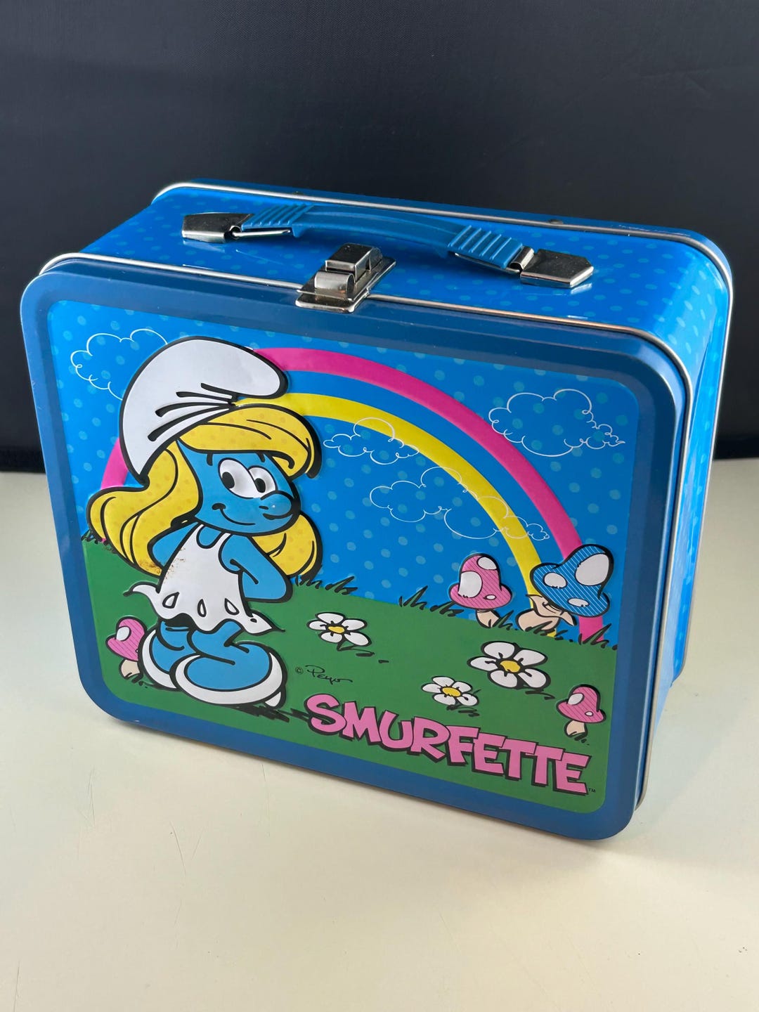 Smurfette Enchanted Tin Lunch Box - Elevate Your Lunchtime With This ...