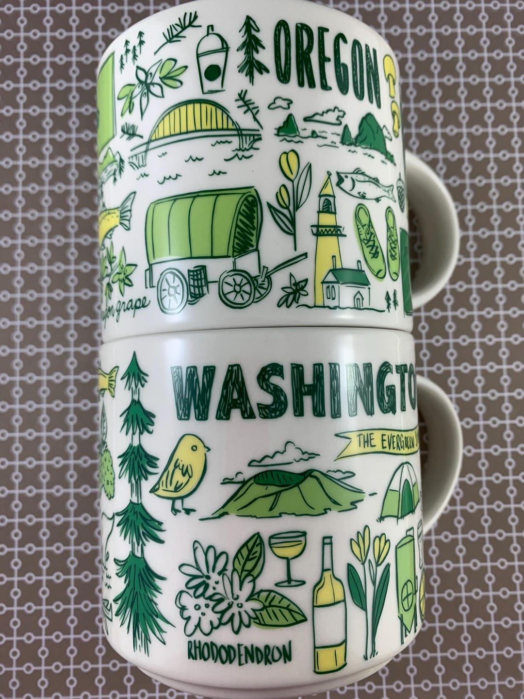 Collectable Starbucks Mugs: "been There" Series" - Pick and Choose ...