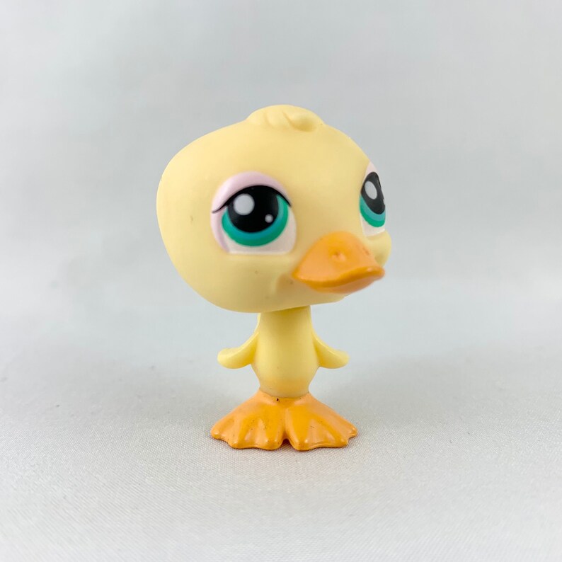 Littlest Pet Shop Bath Time Fun Ducky and Turtle Authentic - Etsy