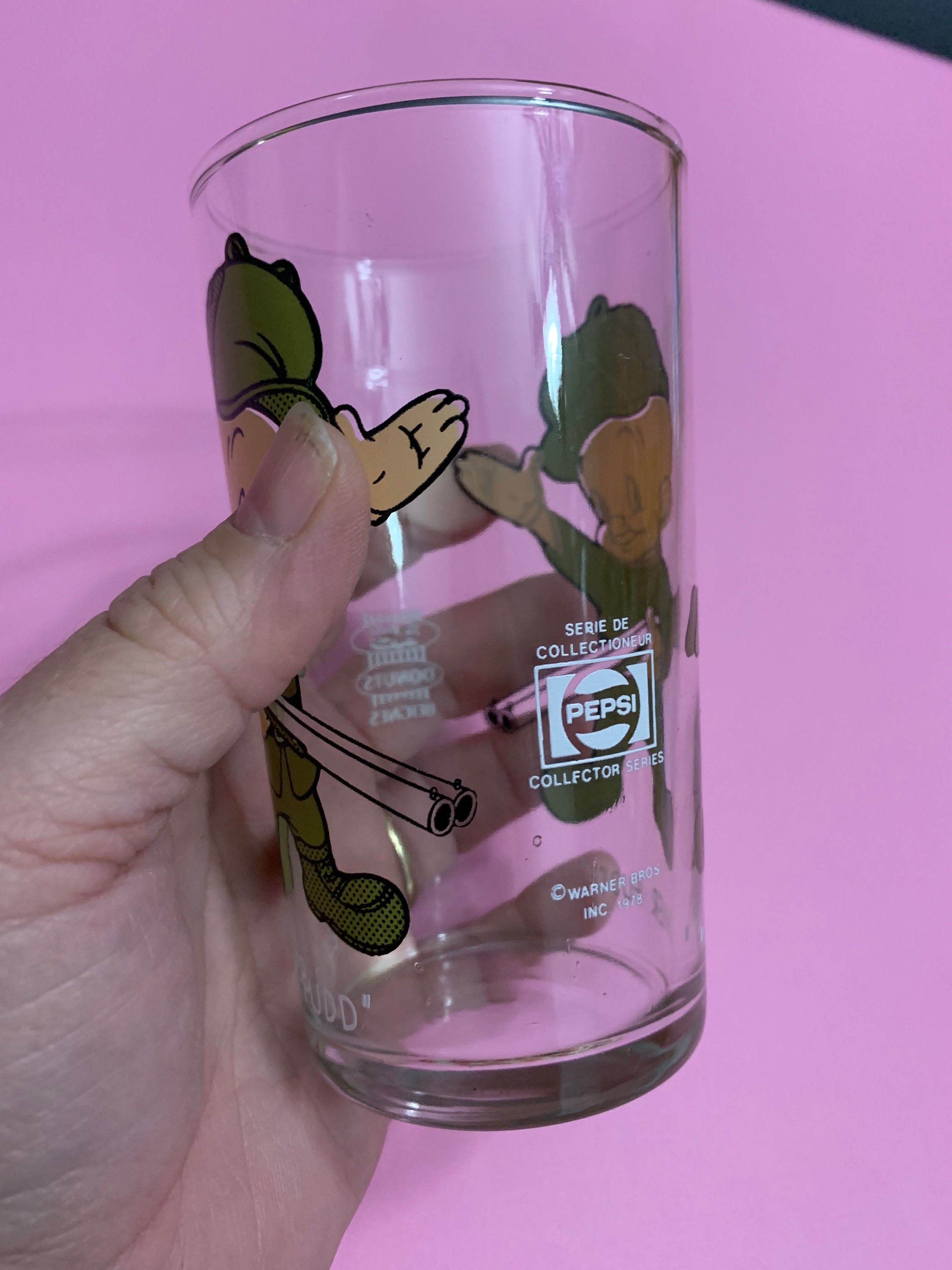 Vintage Tim Hortons X Pepsi Glassware - Elmer Fudd - Pepsi Collector ...