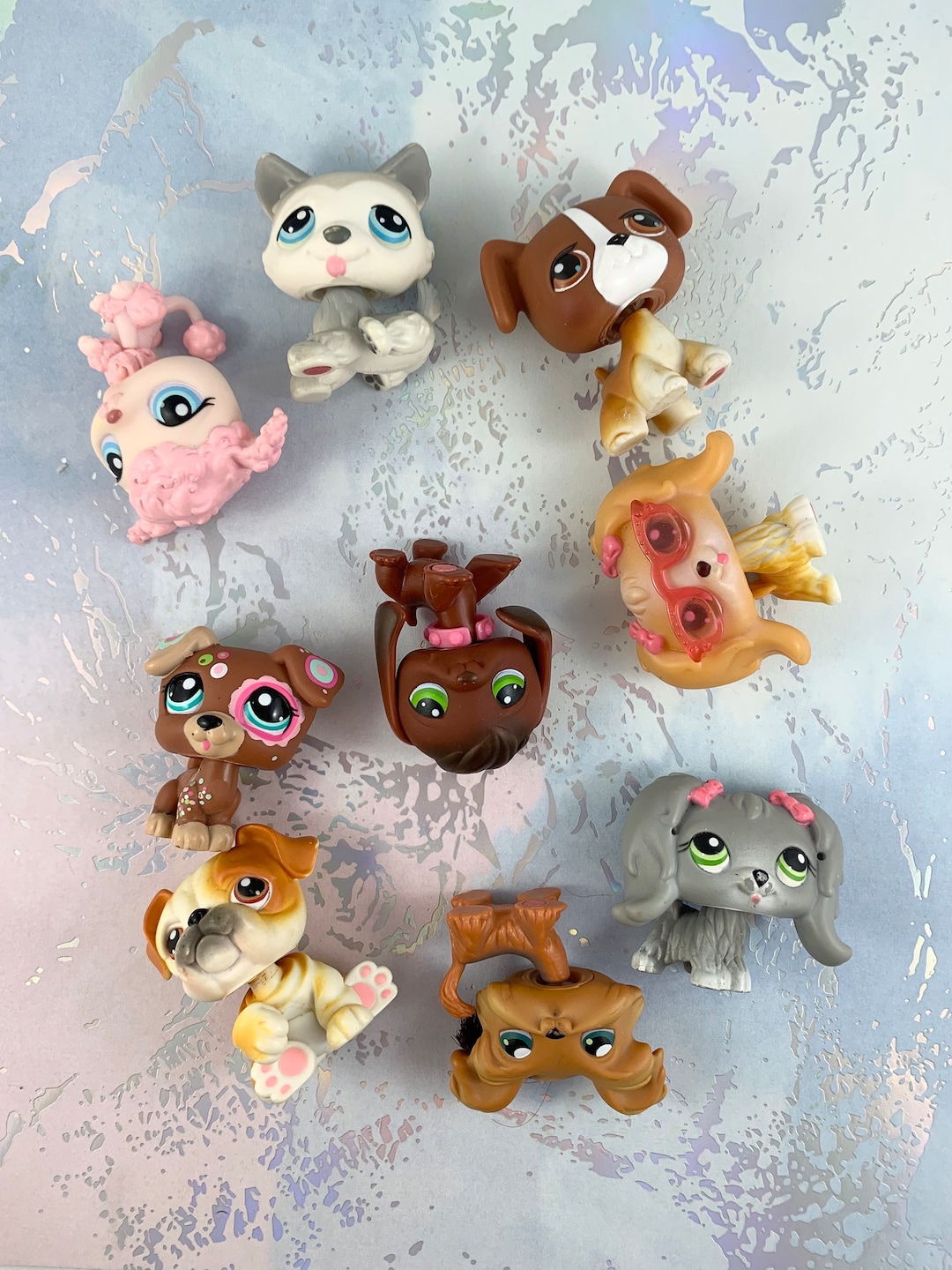 LPS Dogs You Choose Maltese, Beagle, Poodle, Bulldog, Boxer Authentic ...