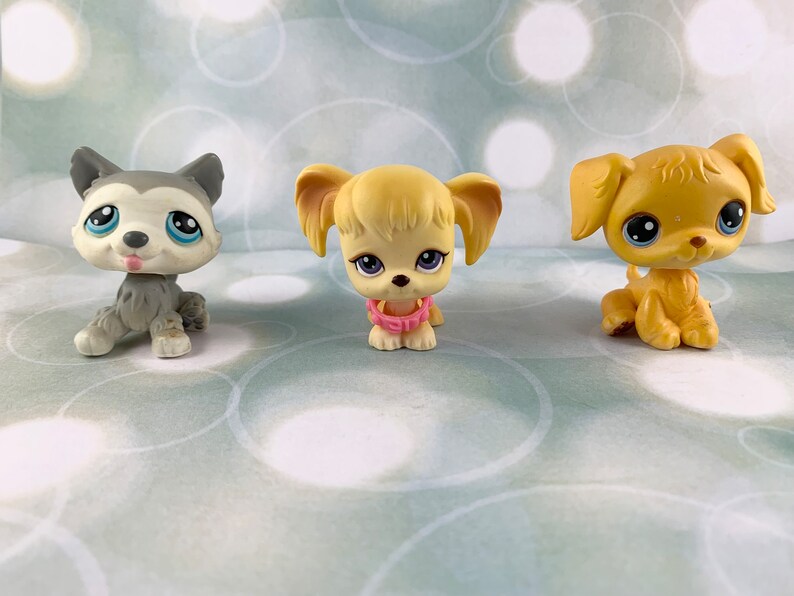 Retired Littlest Pet Shop Dogs Dogs and More Dogs You - Etsy