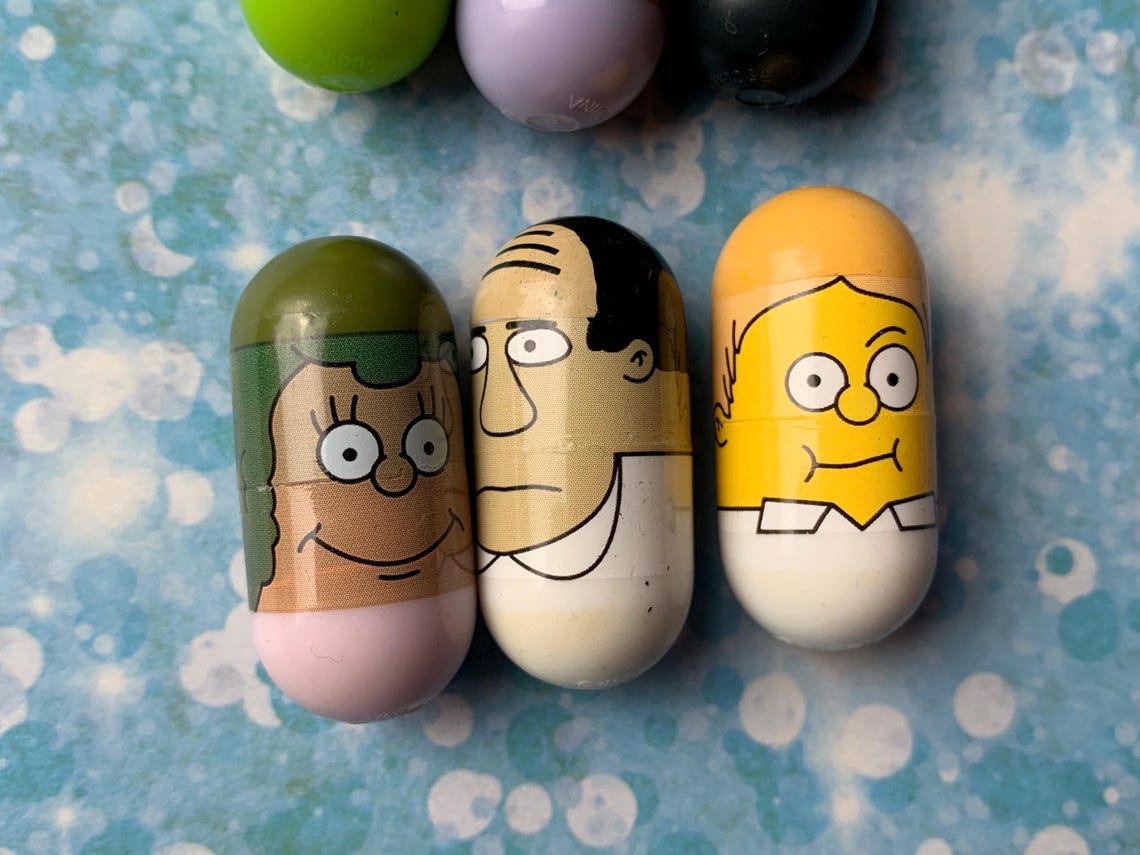 Mighty Beanz - the Simpsons - You Choose - Etsy