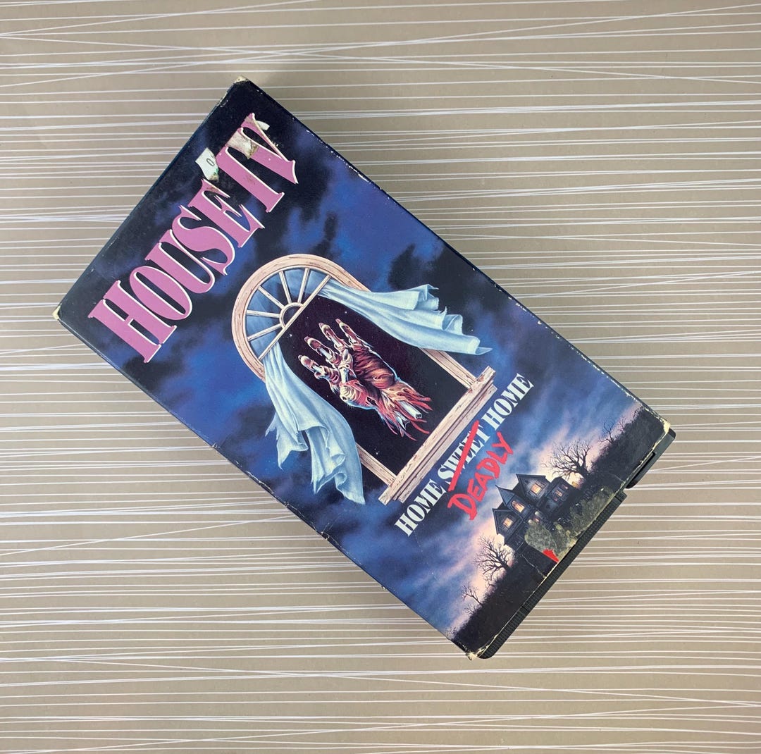 Vintage VHS - House IV Home Deadly Home (1992) - Columbia Pictures VHS ...