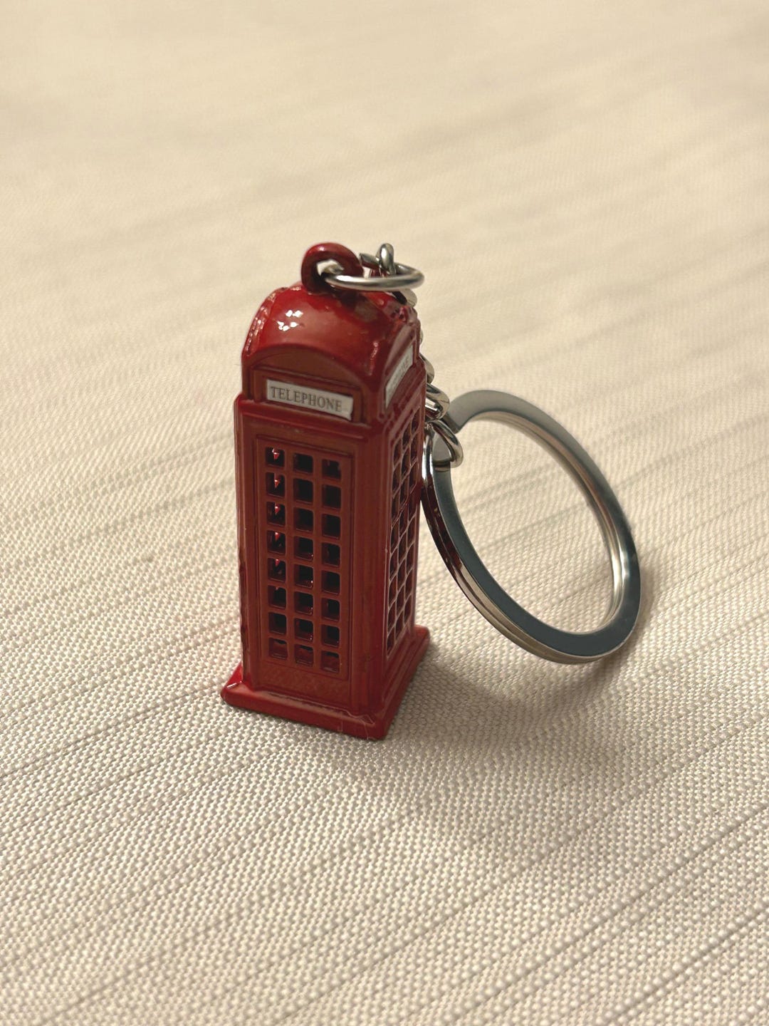 Red London Phone Booth Keychain - Red Phonebooth Keychain – London ...