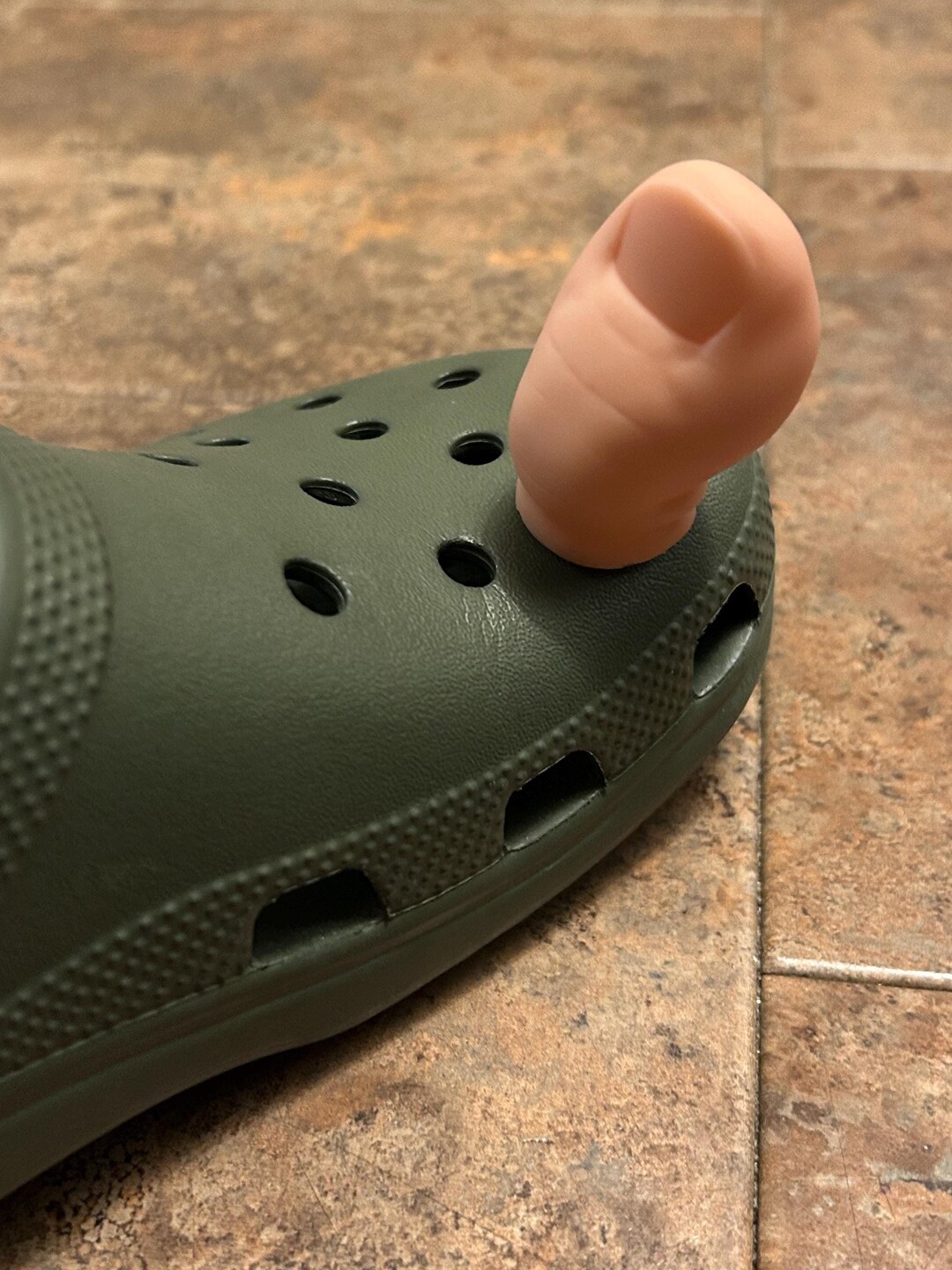 Big Toe Charm for Crocs - Listing is for ONE Big Toe With or Without ...