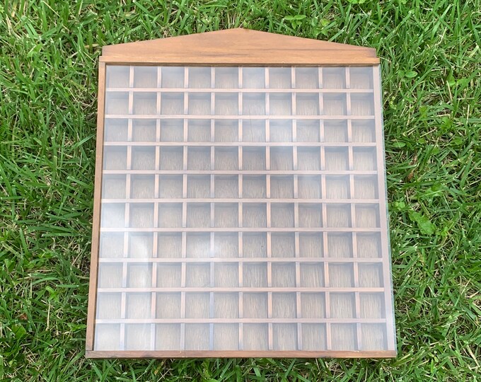 Charming Wooden Thimble Display Shelf - Displays 100 Thimbles - - Etsy