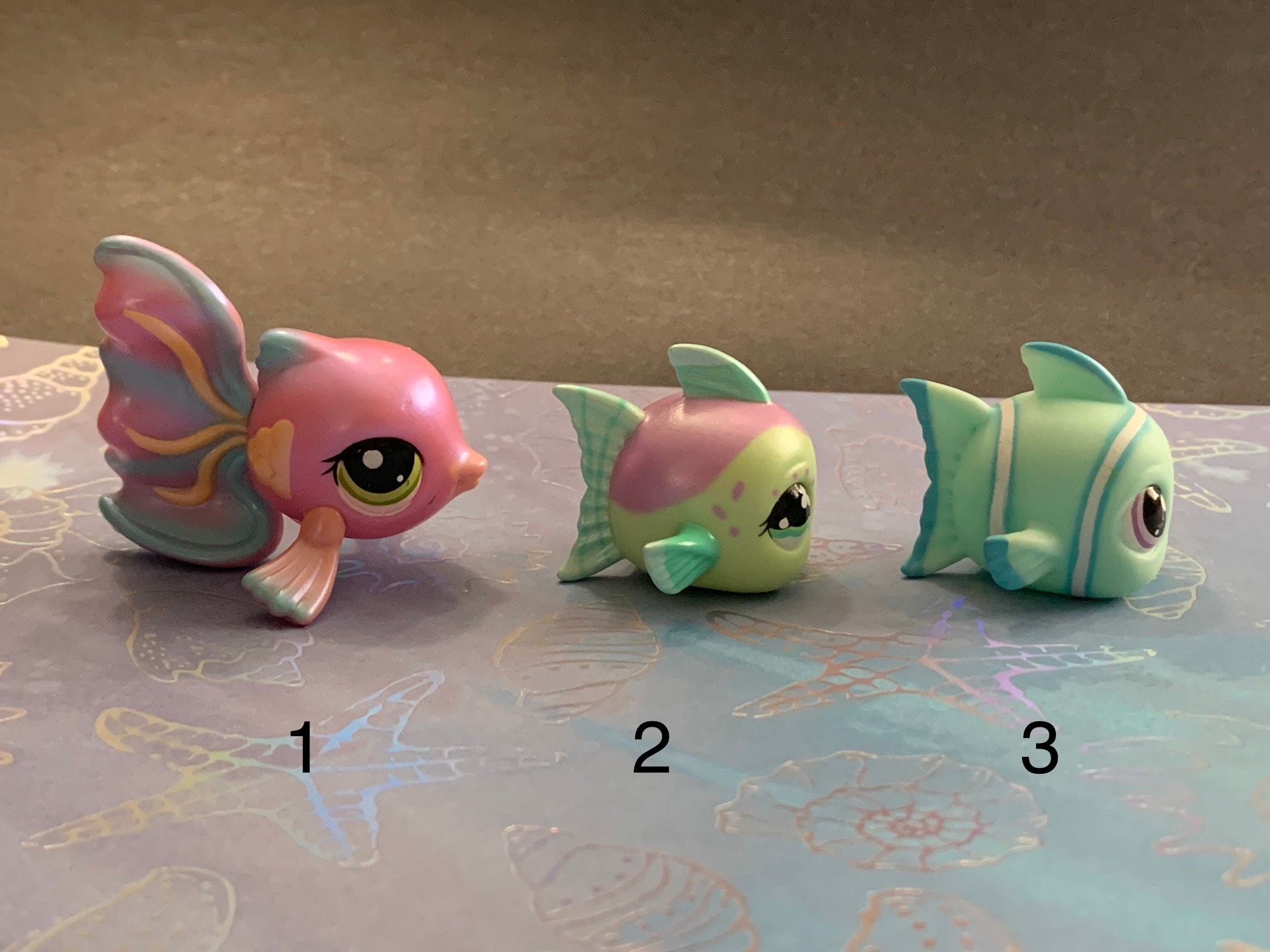 LPS Fish! U Pick! Hasbro Littlest Pet Shop Poisson, Gold Fish, Angel ...