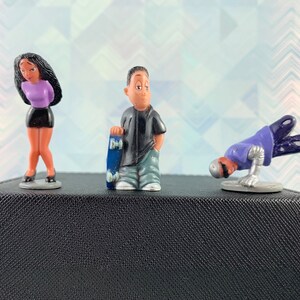 Vintage 90's Lil Homies by David Gonzales - Lil Homies Mini 9 Figure ...
