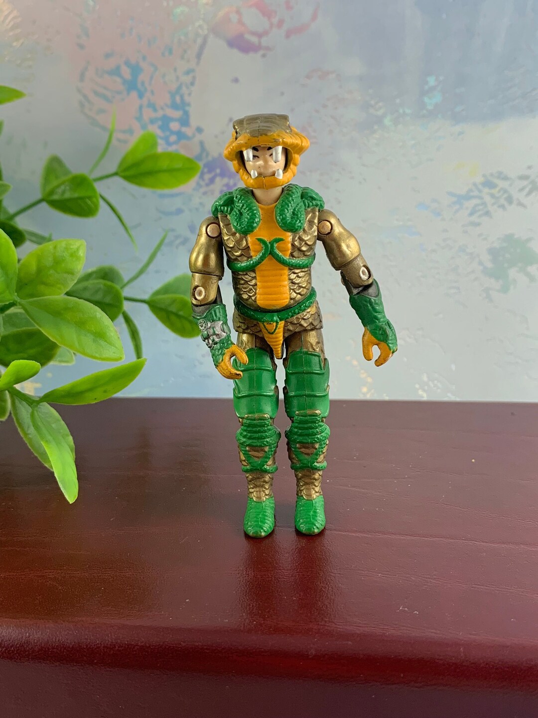 Cobra Emperor G.I. Joe Cobra ARAH Figure Serpentor Vintage 1986 Figure ...