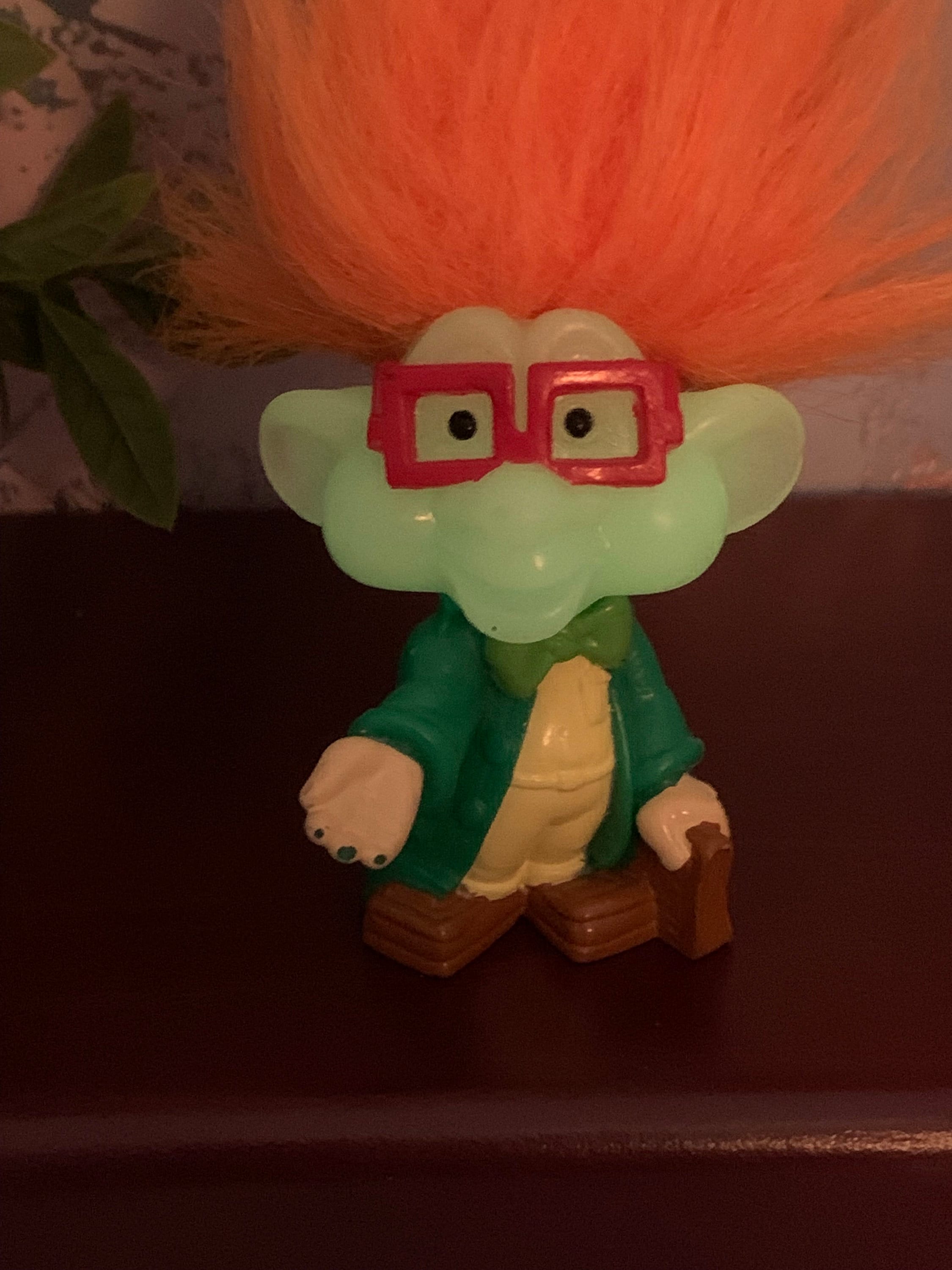 Vintage Troll - 90s Burger King Glow in the Dark Troll Orange Hair ...