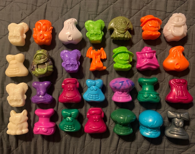 Vintage Mcdonald’s Happy Meal Monster Crazy Bones Lot of 28. Original ...