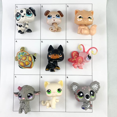 Littlest Pet Shop Pick a Pet 9 to Choose From. Crystal - Etsy