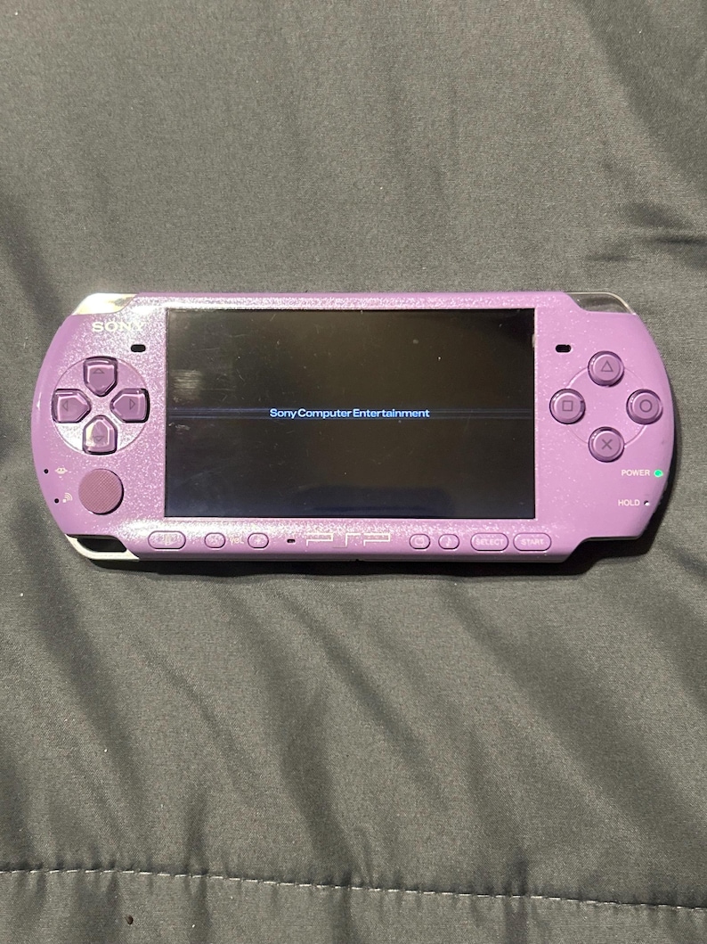 Sony PSP-3001 Hannah Montana Limited Edition - Lilac - Purple. Perfect ...