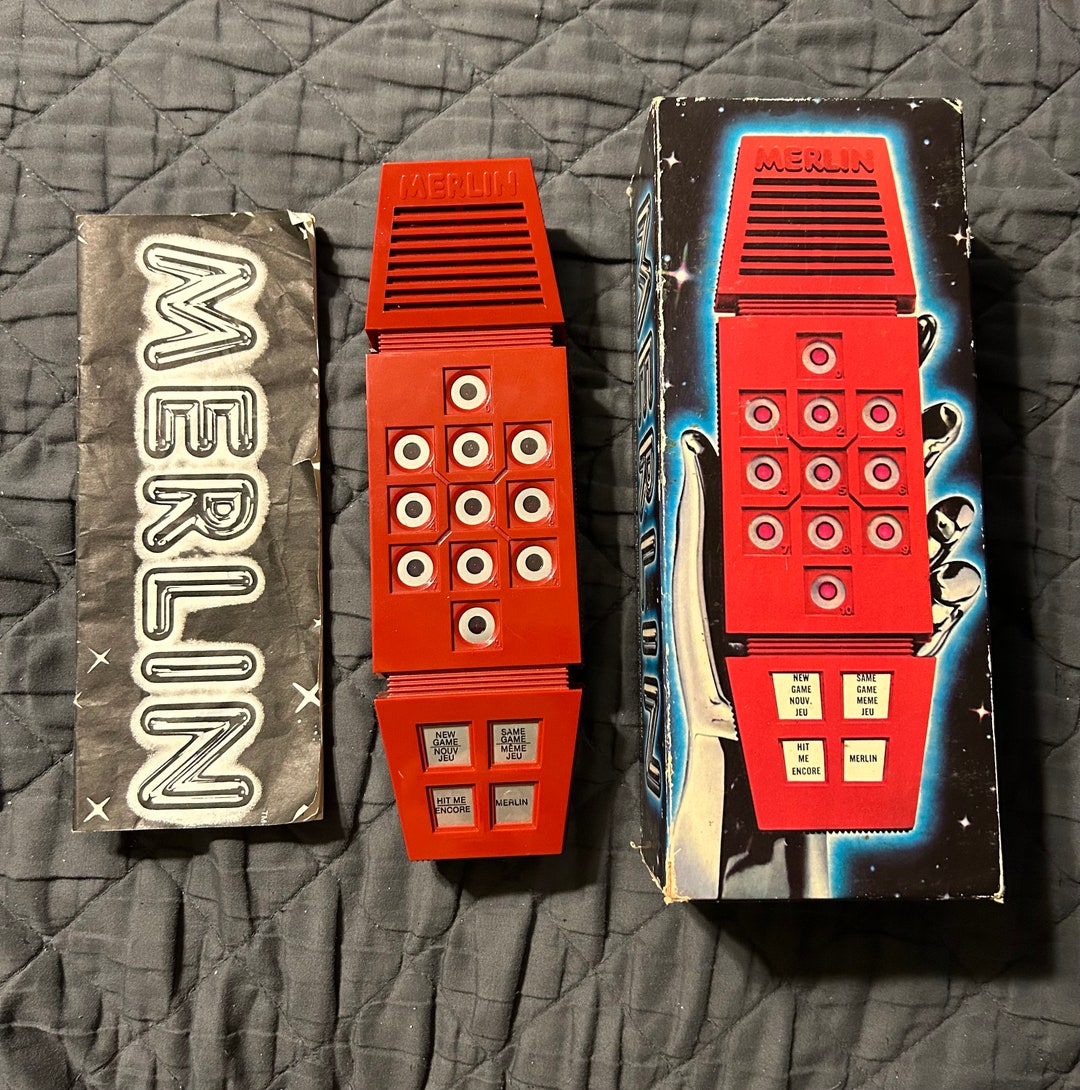 Vintage 1978 MERLIN the Electronic Wizard Parker Brothers Game - Etsy