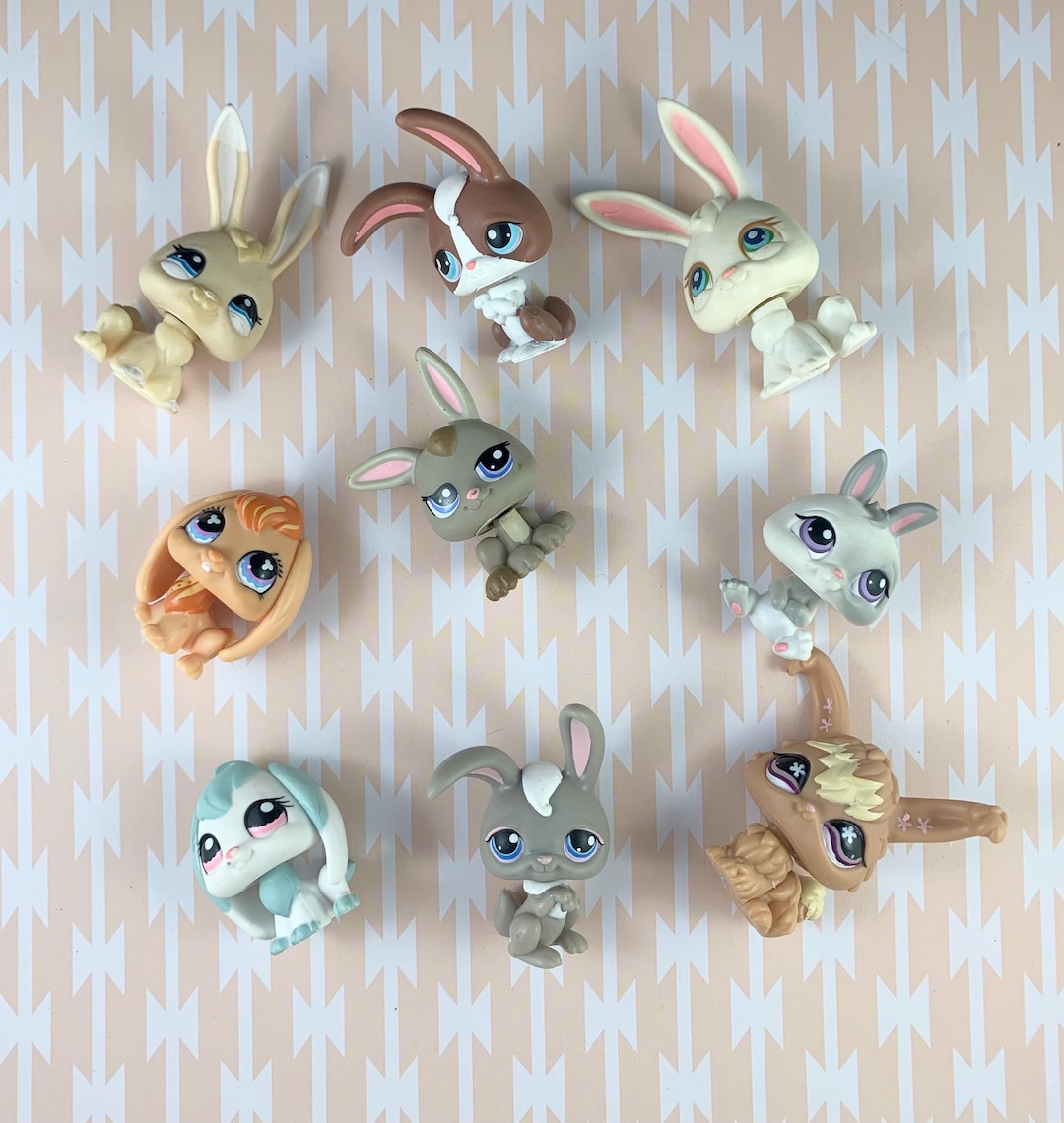 LPS Bunny Rabbits - Your Choice - Assorted Authentic Hasbro Retired ...