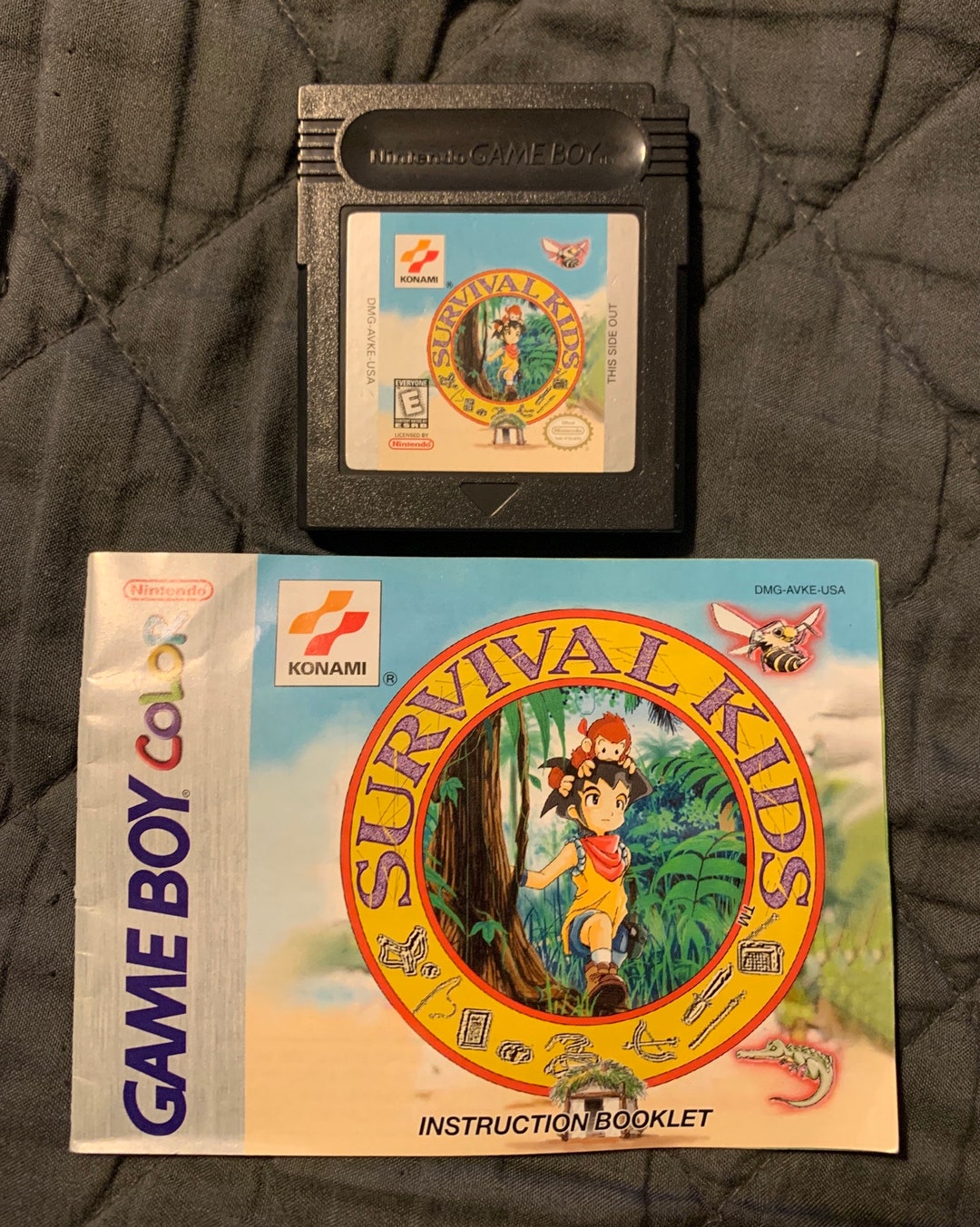 Rare Authentic 1999 Survival Kids for Nintendo Gameboy Color With ...