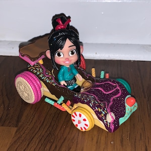 Disney's Wreck It Ralph Sugar Rush Racer Vanellope Von Schweetz and Her ...