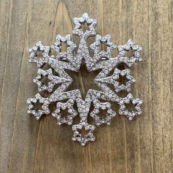 Swarovski Brooch - Etsy