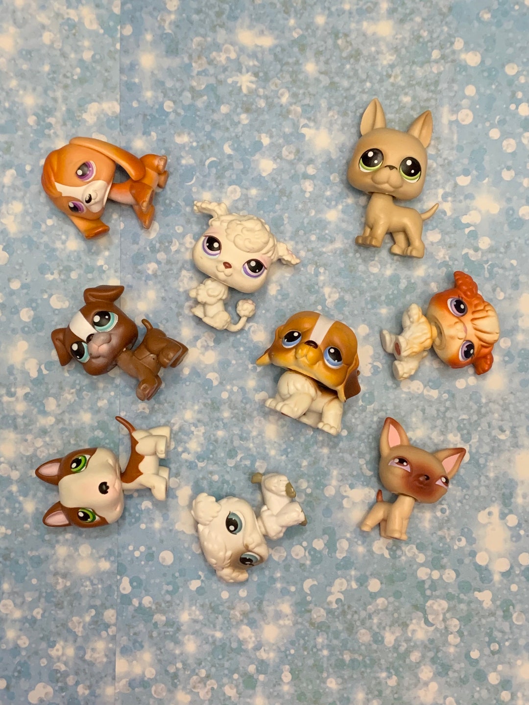 LPS Dogs Retired Littlest Pet Shop Assorted Dogs You Choose St Bernard ...