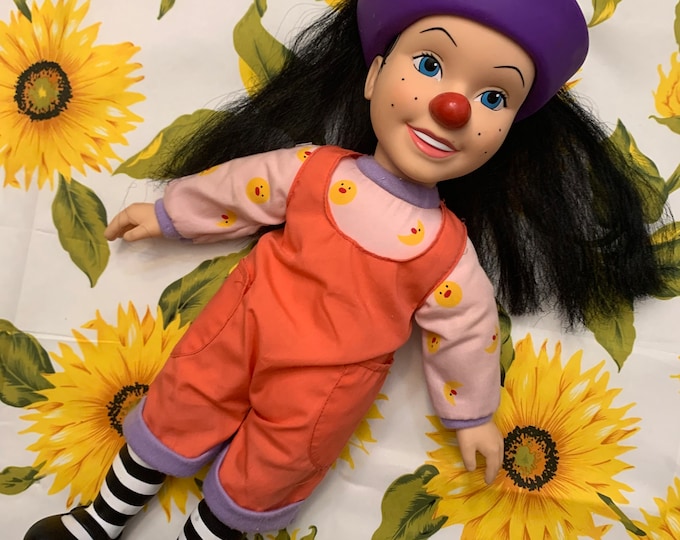 Loonette the Clown - Big Comfy Couch - 1997 Playmates Toys - Plush and ...