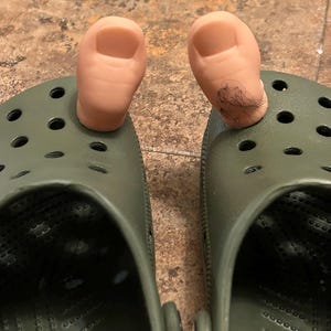 Big Toe Charm for Crocs - Listing is for ONE Big Toe With or Without ...