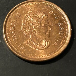 RARE 2006 Canada Penny- No P No Logo Magnetic Coin - Etsy Canada