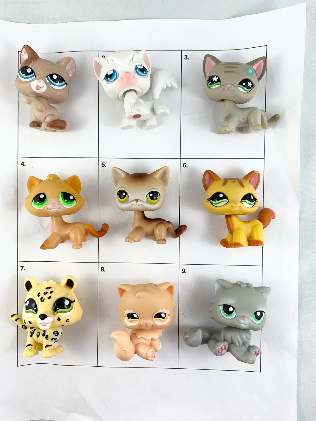 Authentic Retired Original Littlest Pet Shop Kitty Cats Your Choice - Etsy