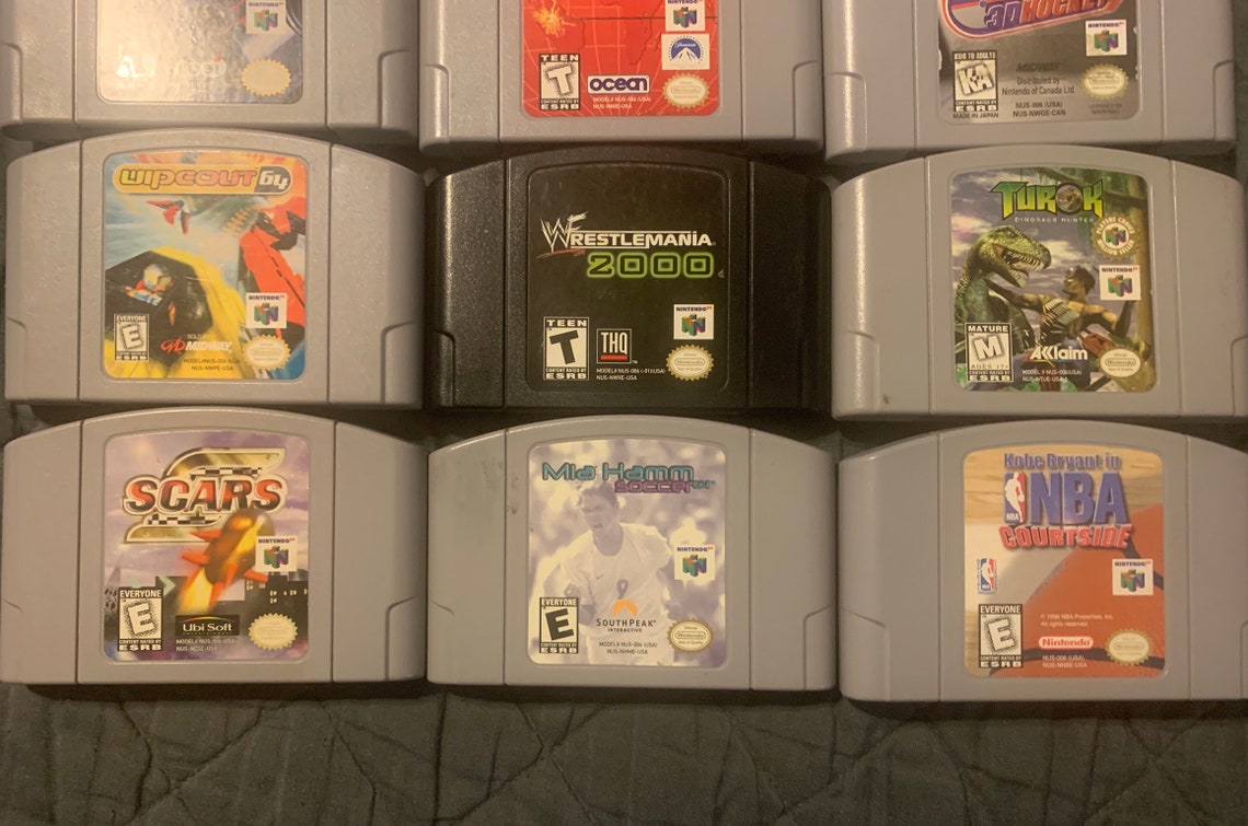 Nintendo 64 (N64) Games! All Authentic. *pick and Choose* - Etsy Canada