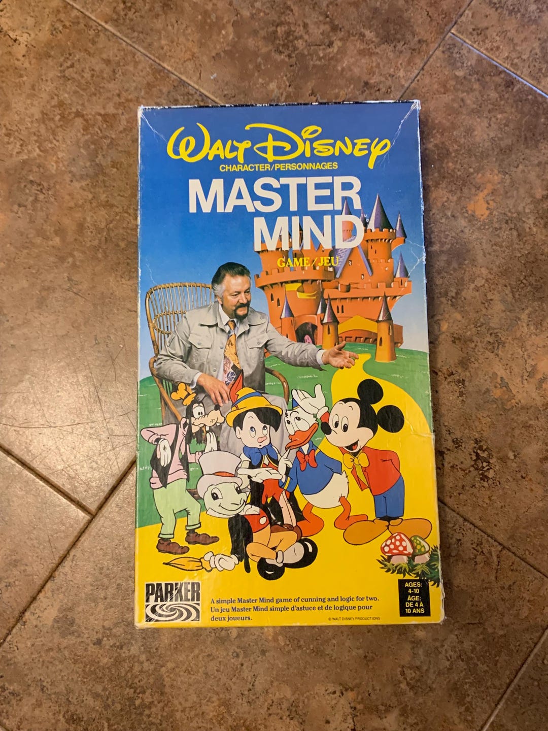 Walt Disney Character Master Mind Game – by Invicta – Vintage Logic ...