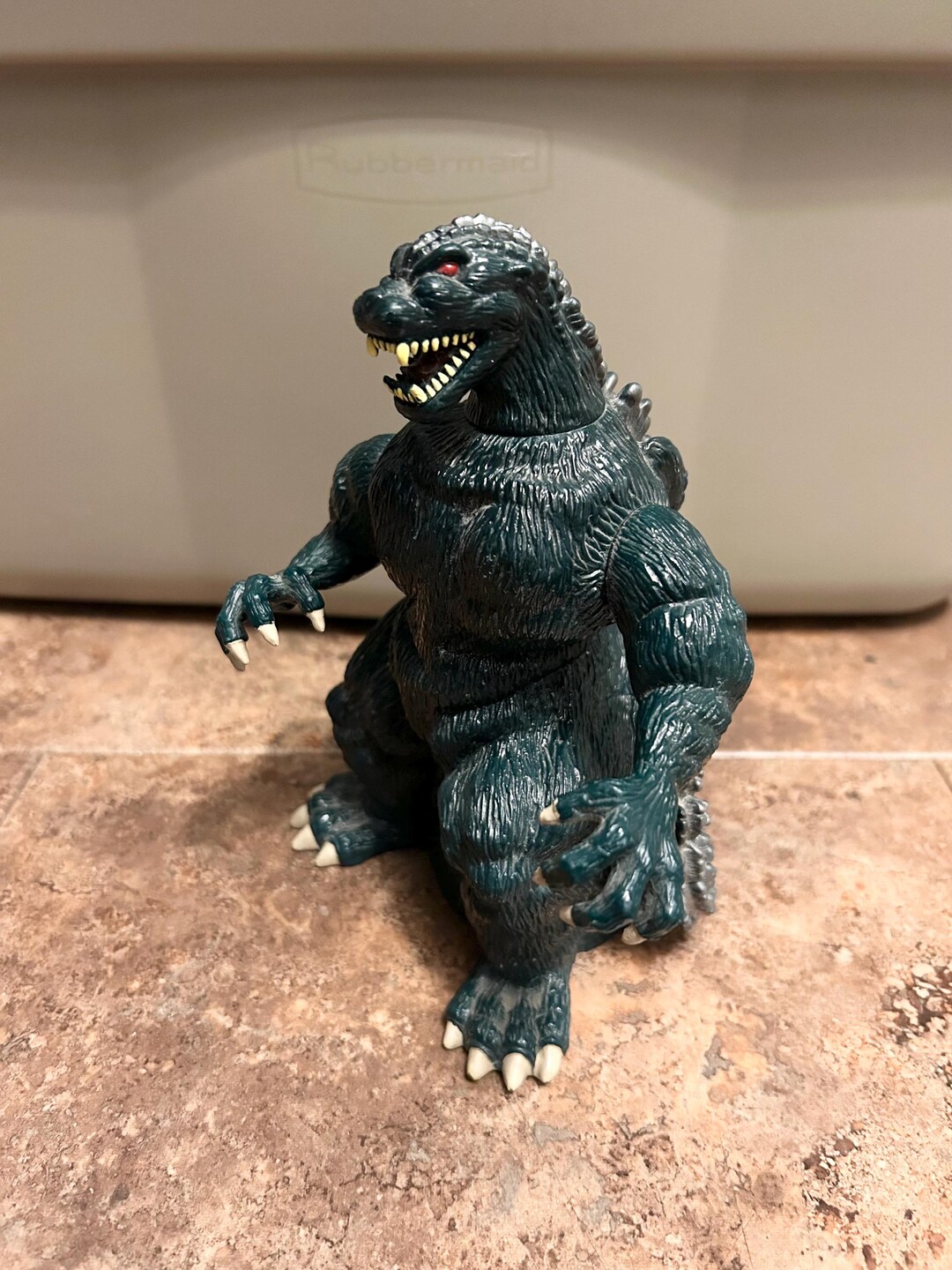 Vintage 1994 Godzilla King of the Monsters 7 Inch Monster Bank ...