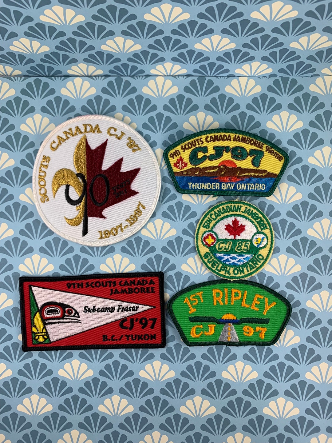 Scouts Canada CJ Badge Patch - You Choose - 90 Years, 97 Thunder Bay ...