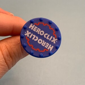 Heroclix Logo Dial Turning Click Ring Blue Original - Wizkids 2002 ...