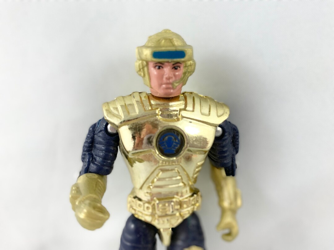 1986 Mattel L.E.G. Captain Powers Jonathan Power Gold Vintage Figure - Etsy