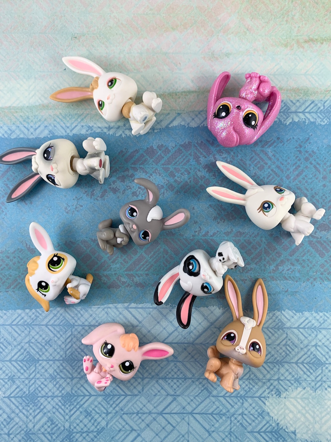 Authentic Hasbro Littlest Pet Shop Bunny Rabbits - You Choose - LPS ...