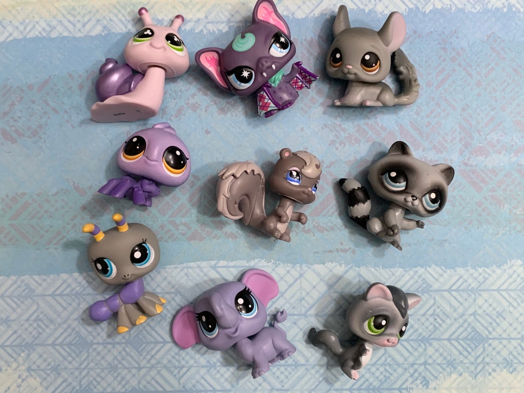 Authentic LPS - Animals Galore! U Pick! Chinchilla, Raccoon, Sugar ...