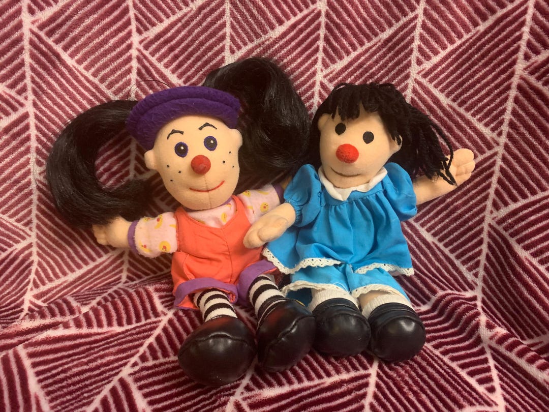 Loonette and Molly Plush 9 Dolls Big Comfy Couch Plush Bean Bag Dolls ...