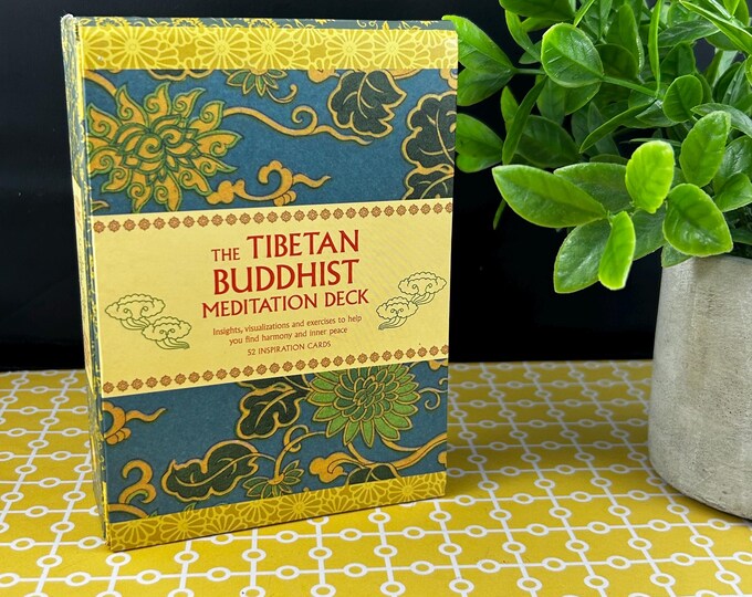 Tibetan Buddhist Meditation Oracle Deck – 52 Prayer Cards - Etsy