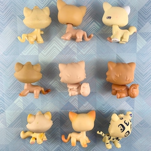 Littlest Pet Shop Tan Kitty Cats You Pick - Etsy