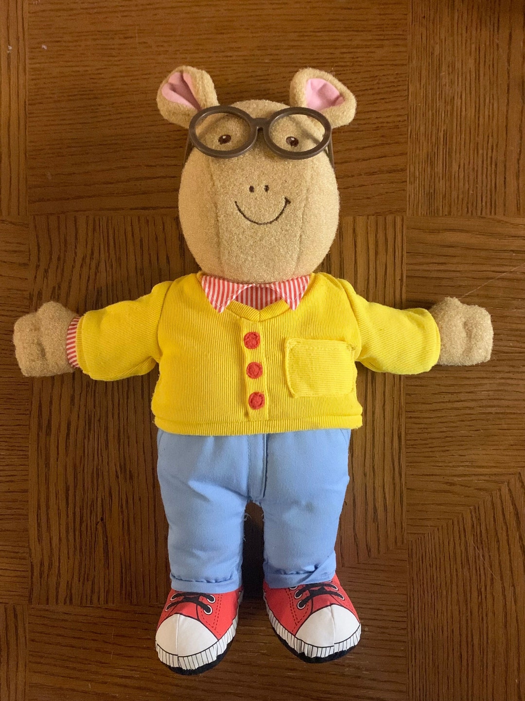 1996 Arthur 16" Talking Plush Stuffed Animal by Playskool PBS Hasbro ...