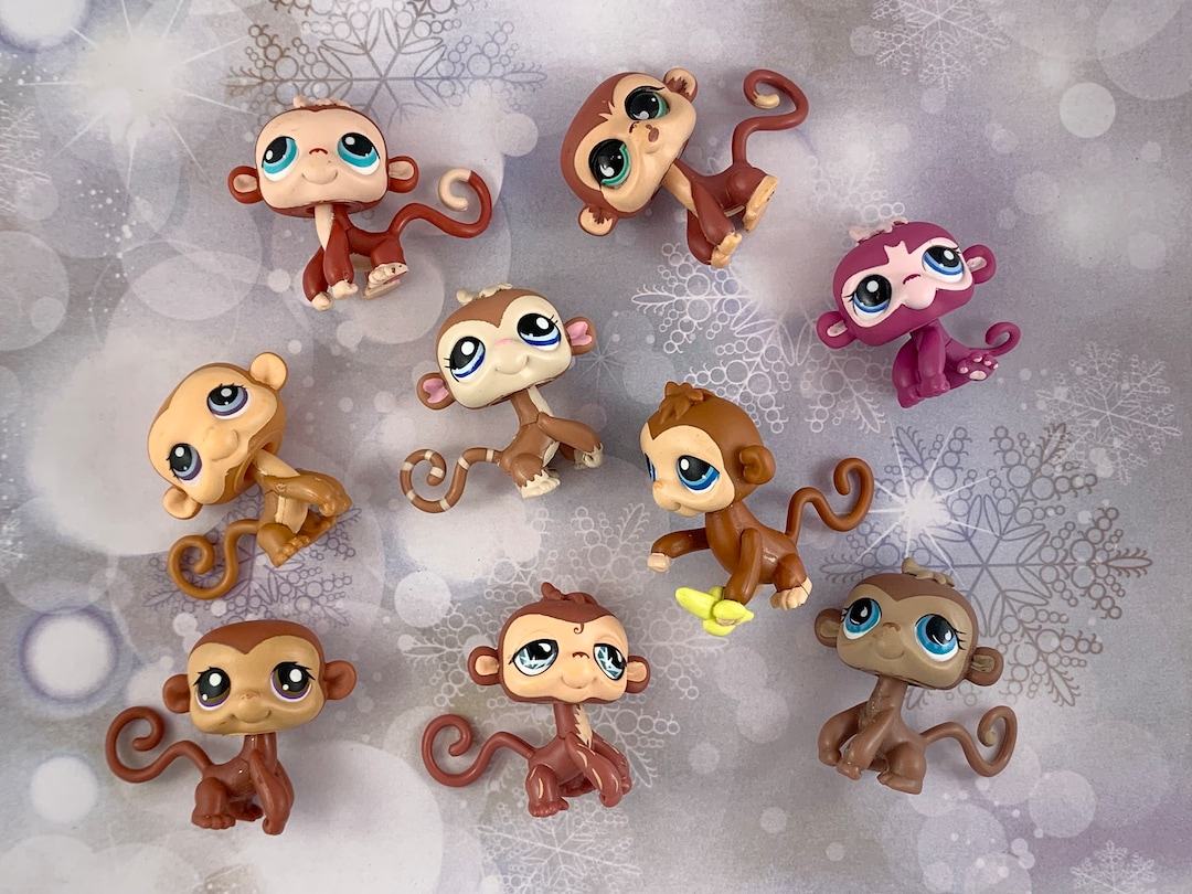 Real LPS - Monkeys, Apes, Orangutan! You Choose - Authentic Hasbro ...