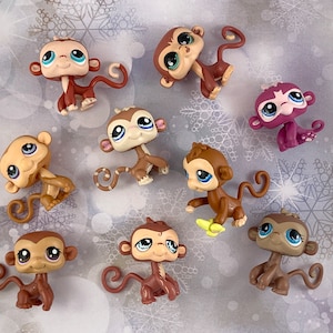 Real LPS - Monkeys, Apes, Orangutan! You Choose - Authentic Hasbro ...